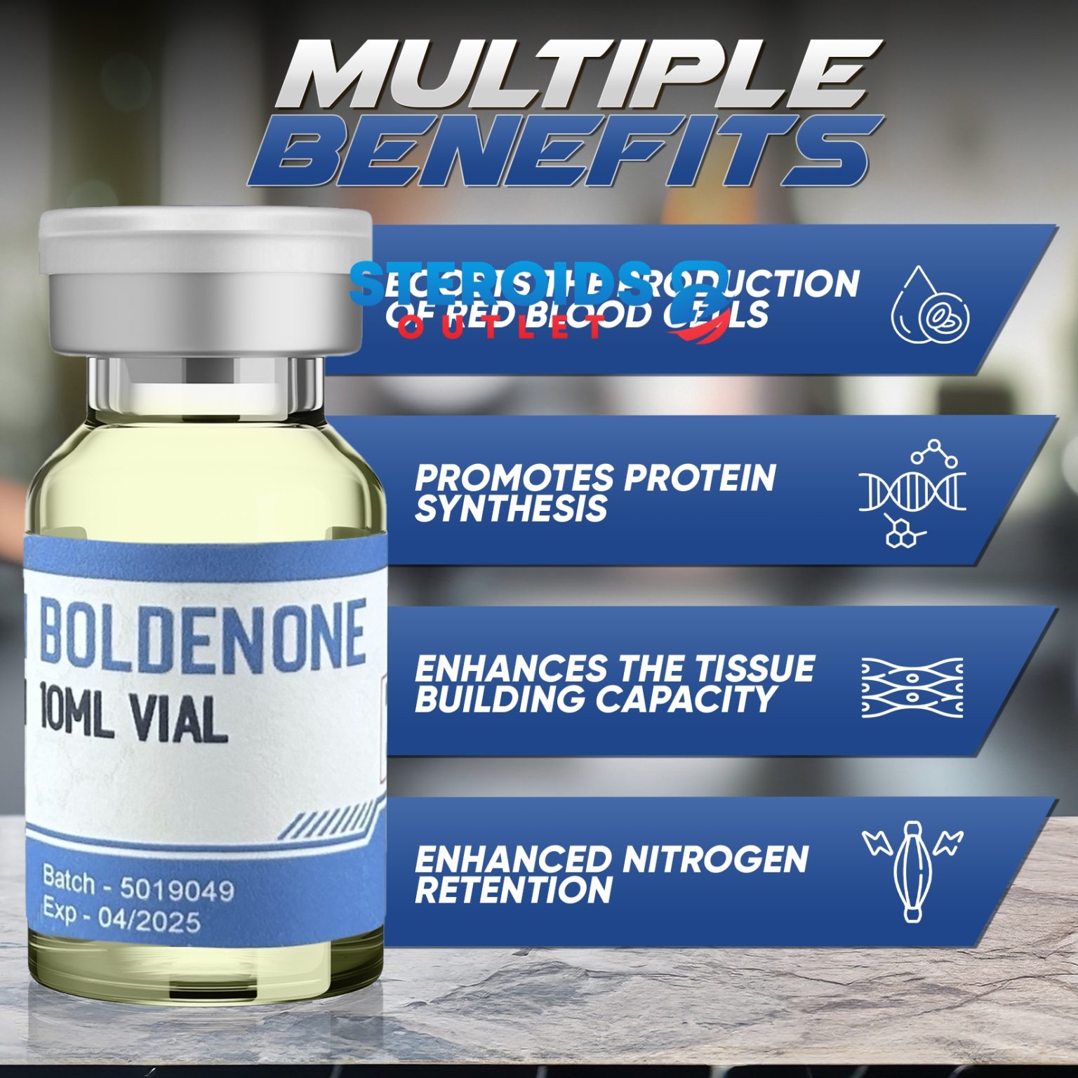 Buy Boldenone (Equipoise) - Anabolic Steroid USA